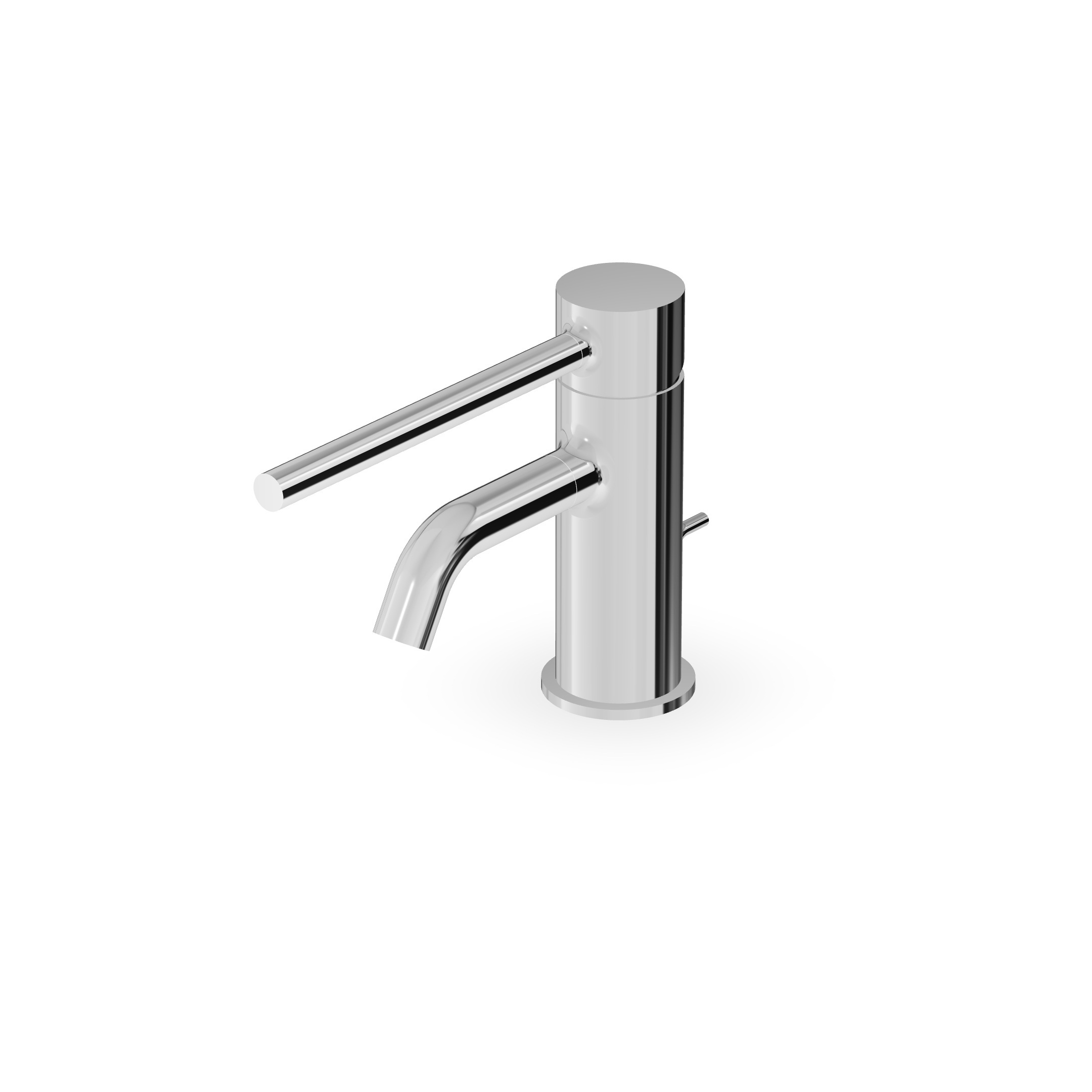 Zucchetti - Single lever basin mixer with sanitary lever.