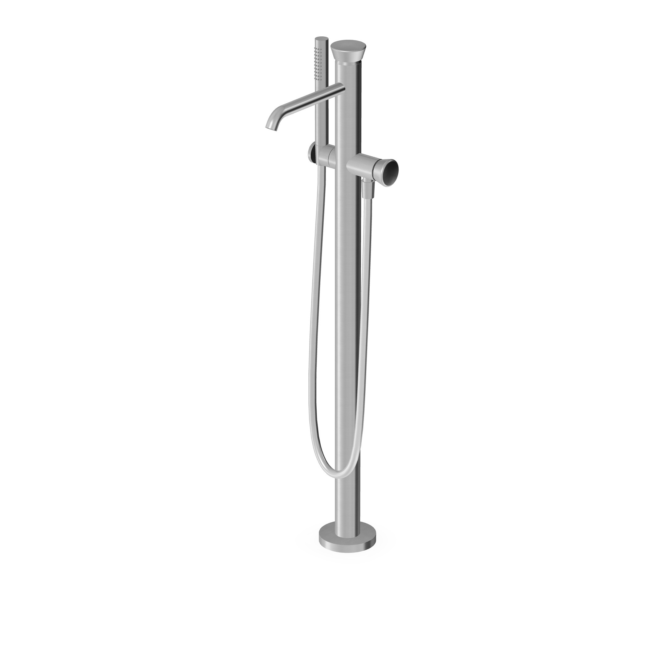 Zucchetti - Free standing single lever bath-tub mixer