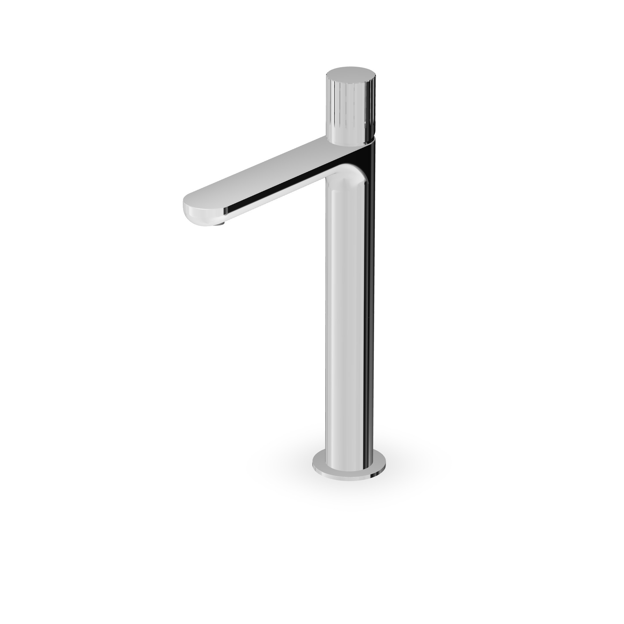 Zucchetti - Single lever basin mixer with high spout. Zucchetti - Single lever basin mixer with high spout.